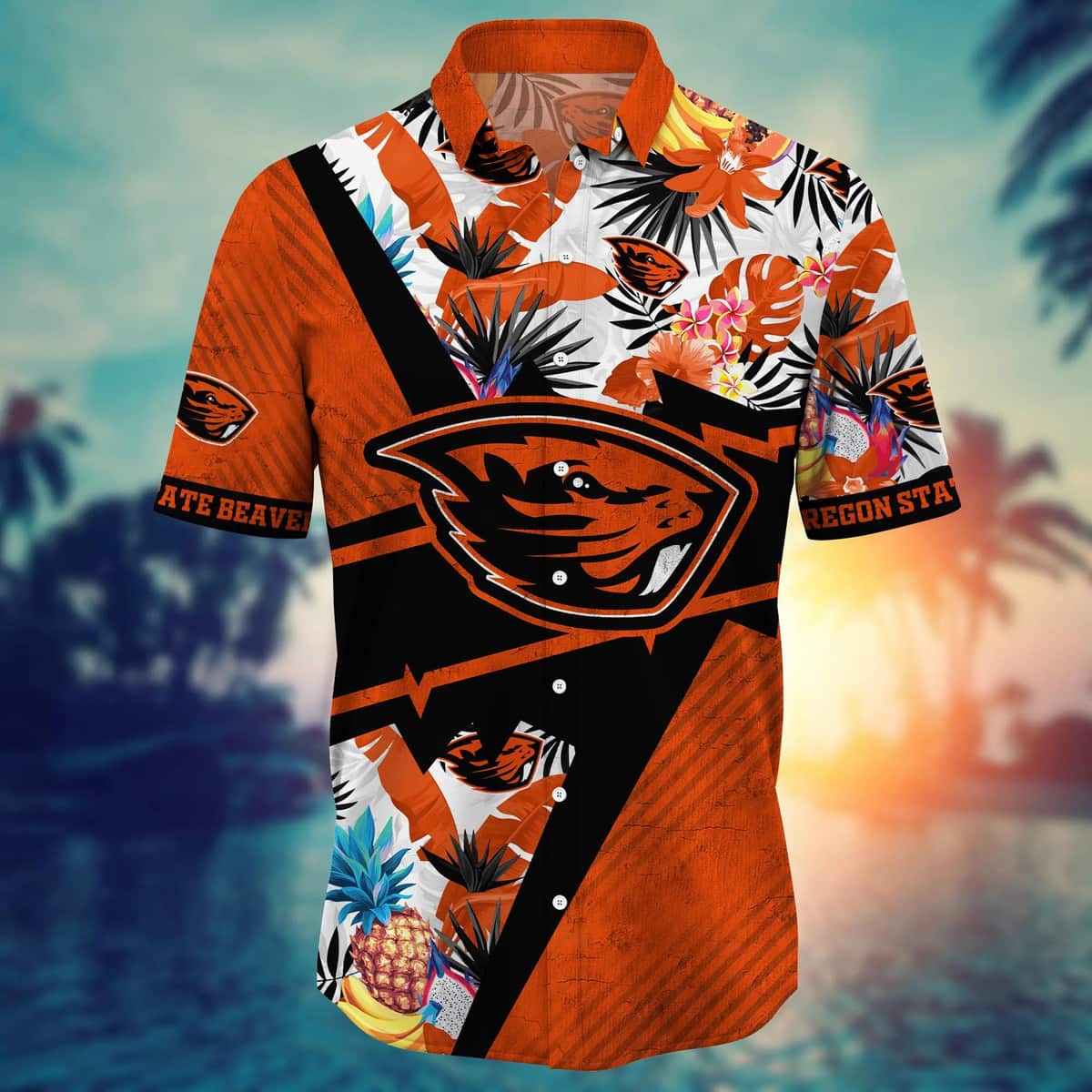 Trending Oregon State Beavers NCAA Hawaiian Shirt Tropical Summer Gift ...