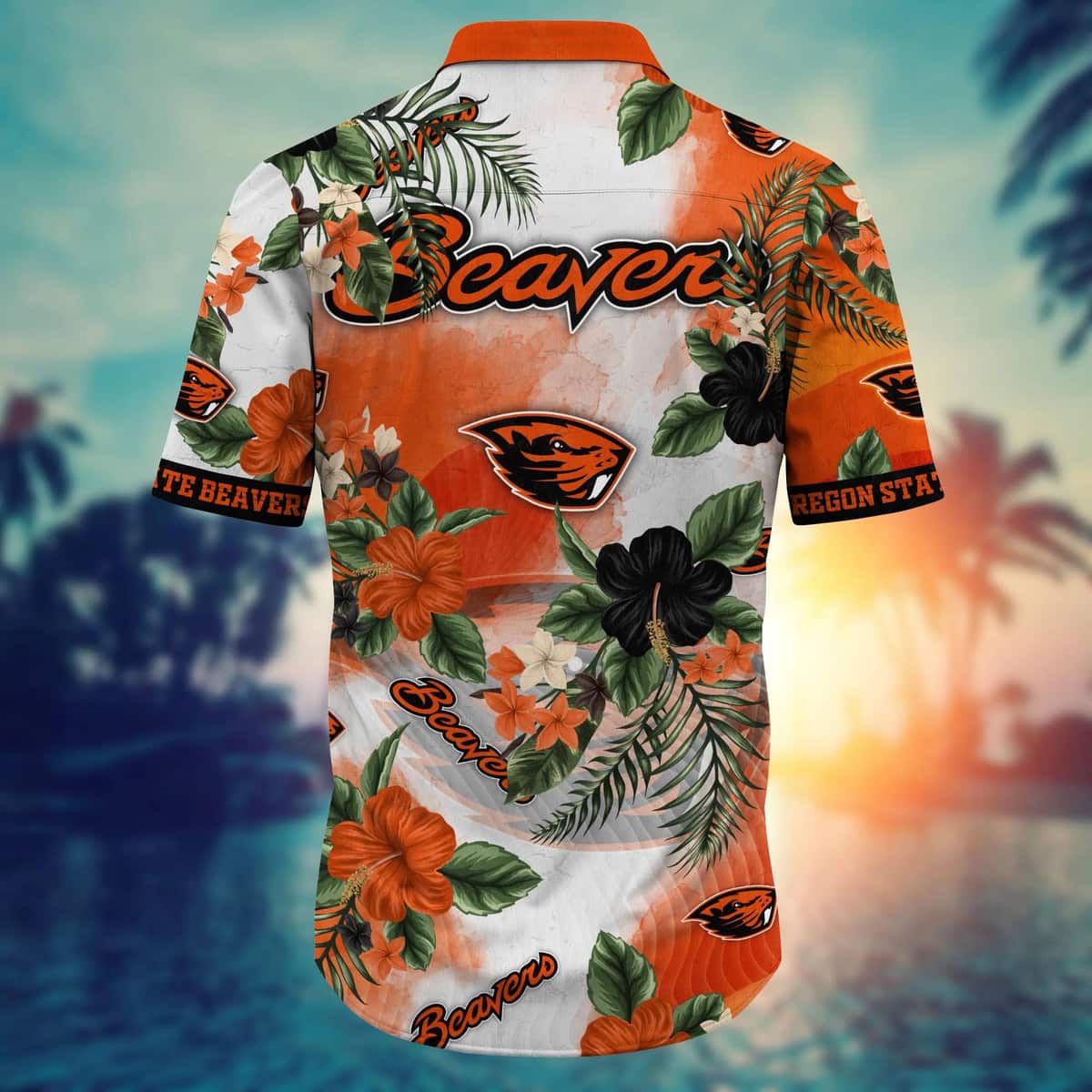 Summer Aloha NCAA Oregon State Beavers Hawaiian Shirt Basic Gift For Dad