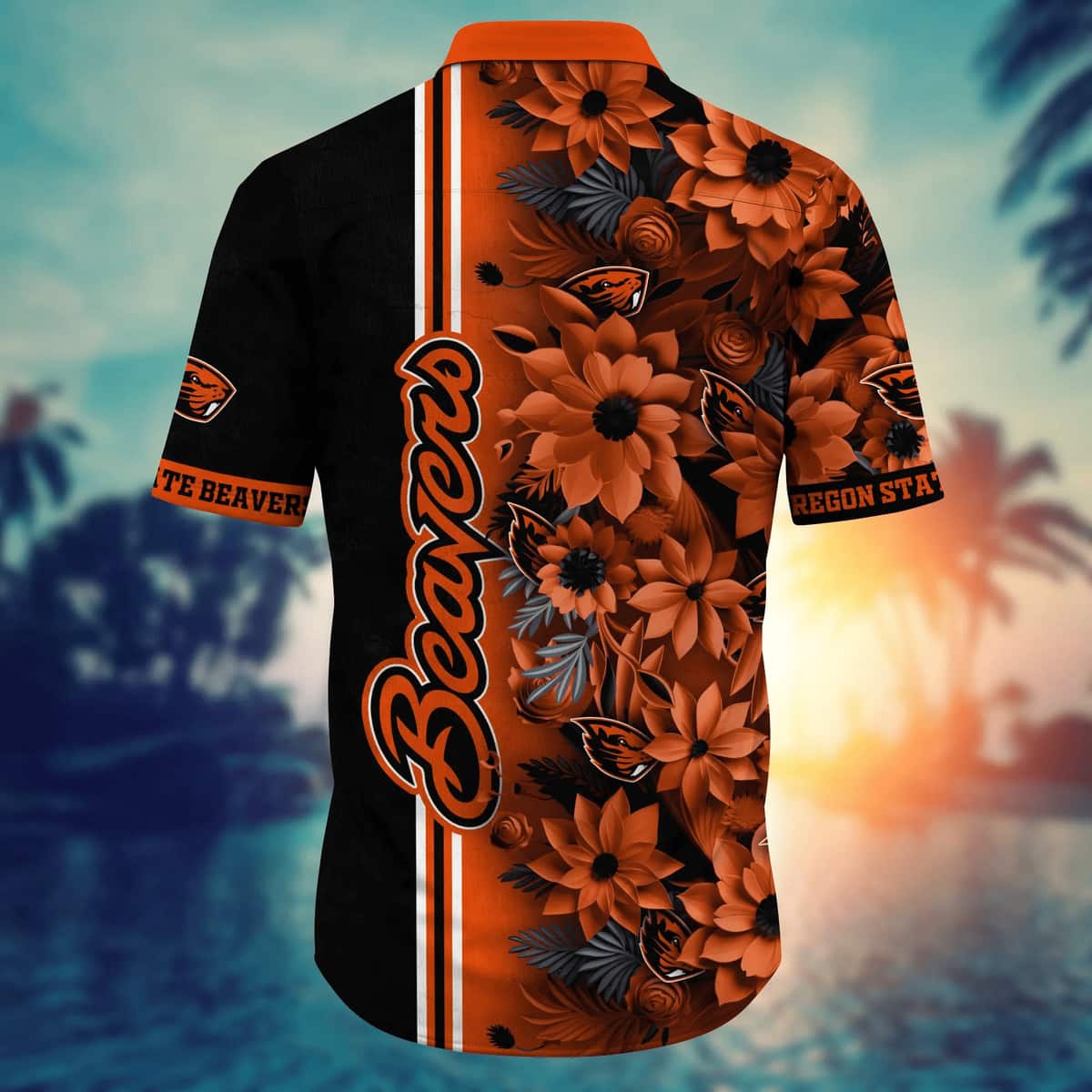 Floral Aloha NCAA Oregon State Beavers Hawaiian Shirt Trending Gift For ...