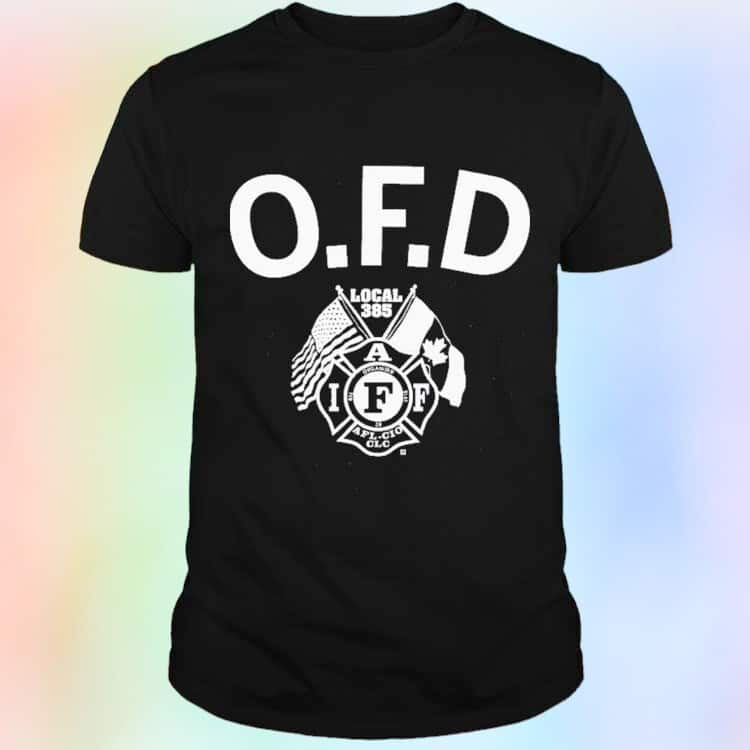 Omaha Fire Department Curved Logo